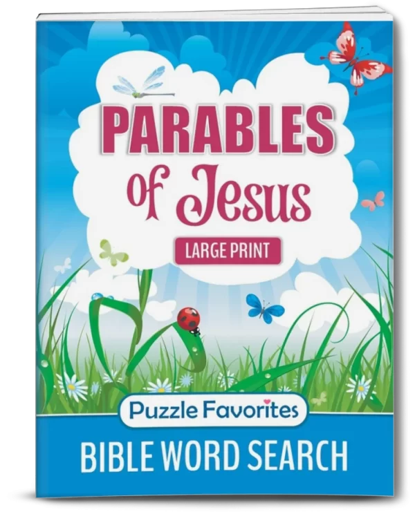 Parables of Jesus Bible Word Search Puzzle Book | Puzzle Favorites